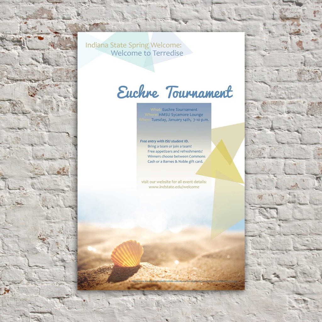 Euchre Tournament Poster – hmercerdesigns